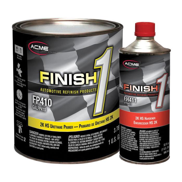 Sherwin-Williams Finish 1 FP410 High Build 2K HS Gray Urethane Primer ...