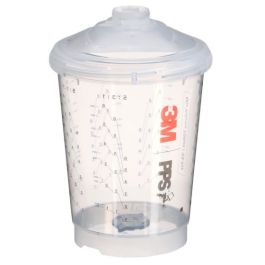 3M 26263 PPS Series 2.0 Vented Spray Cups Kit Standard 23.7 fl oz 700 ...